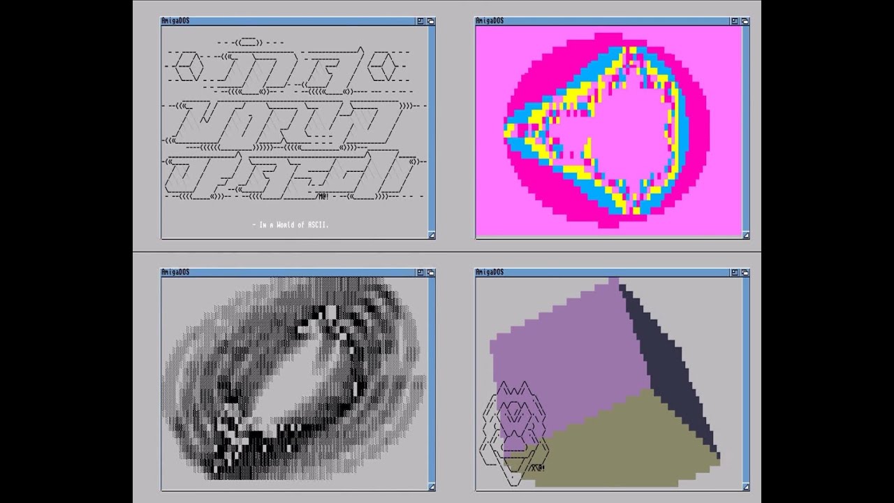 AMIGA-Demo "Impact Dk: In a World of ASCII (Demo)" - YouTube