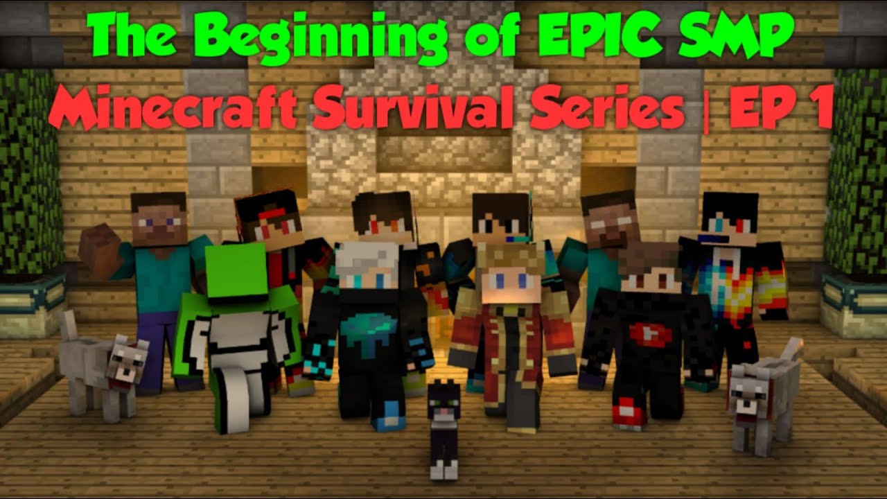 Minecraft | The Begining of EPIC SMP | Ep 1 - YouTube