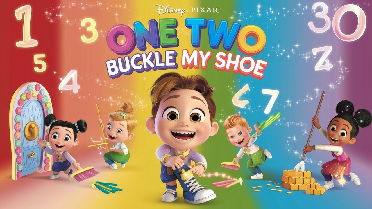 One, Two, Buckle My Shoe 🎶 | Fun Counting Song for Kids | Learn Numbers ...