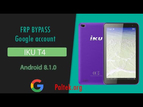 حذف النمط و تخطي حساب جوجل IKU tab T4 تاب تي 4 | Hardreset tab iku t4 and FRP bypass - YouTube