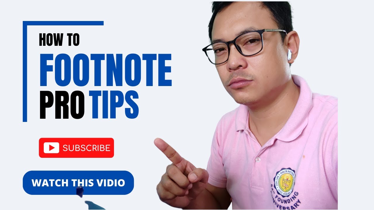 How to Footnote in correct format using insert citations - YouTube