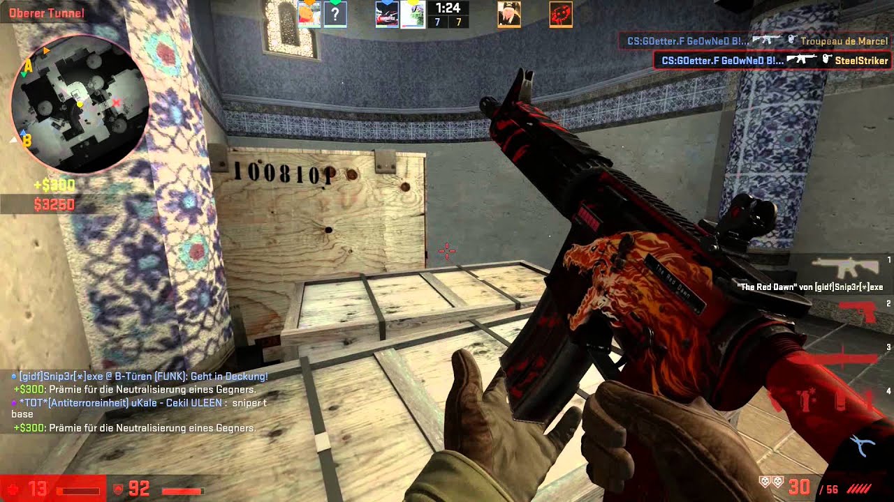 CS:GO - M4A4 Howl StatTrak™ Gameplay - YouTube