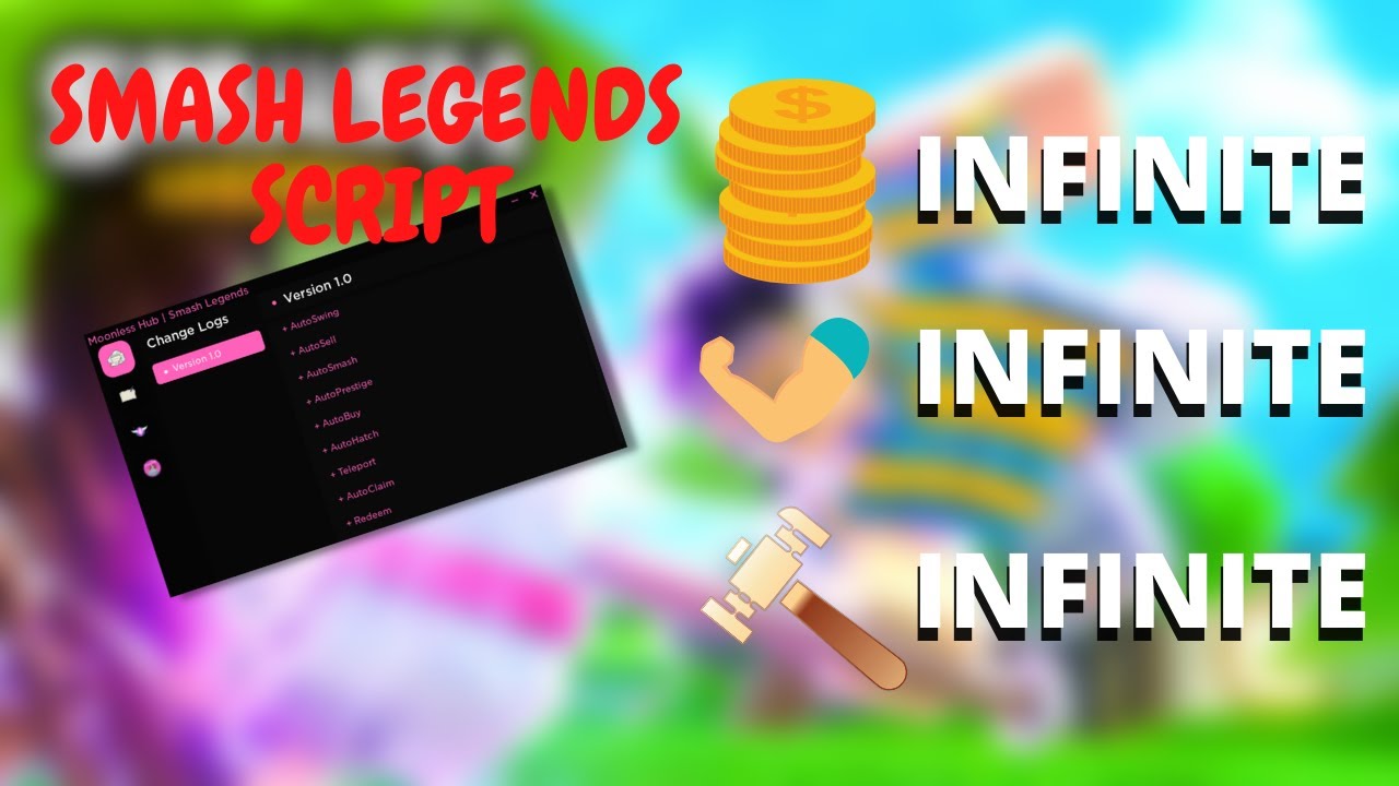 SMASH LEGENDS SCRIPT (WORKING) - YouTube