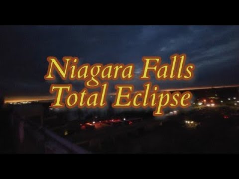 Niagara Falls Total Eclipse - YouTube