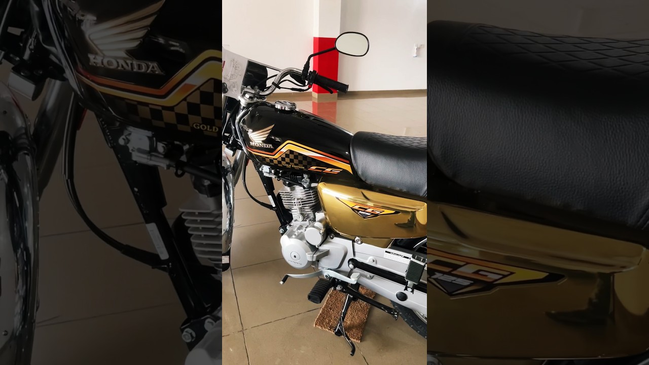 Honda CG 125 Gold Edition 2024 Model🧡 - YouTube