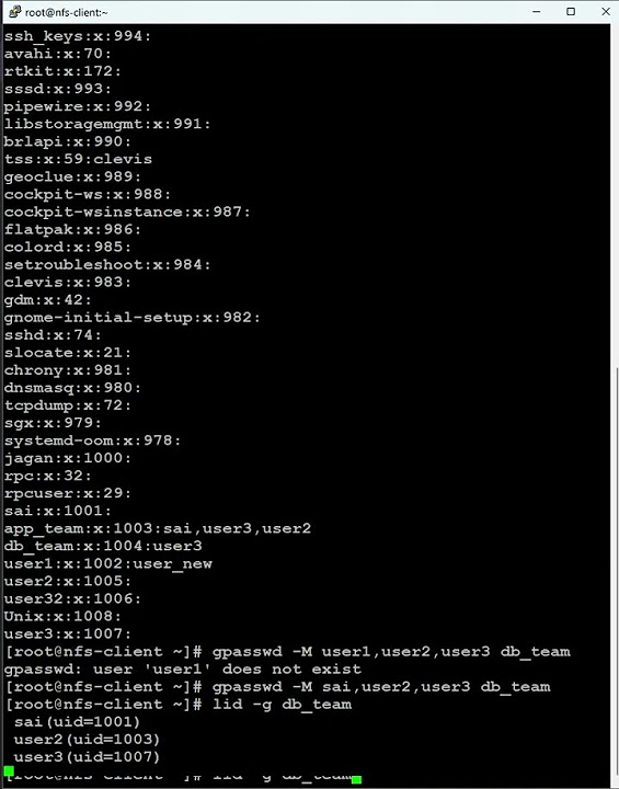 Red Hat Linux - Group Administration - How to add users to a group in ...