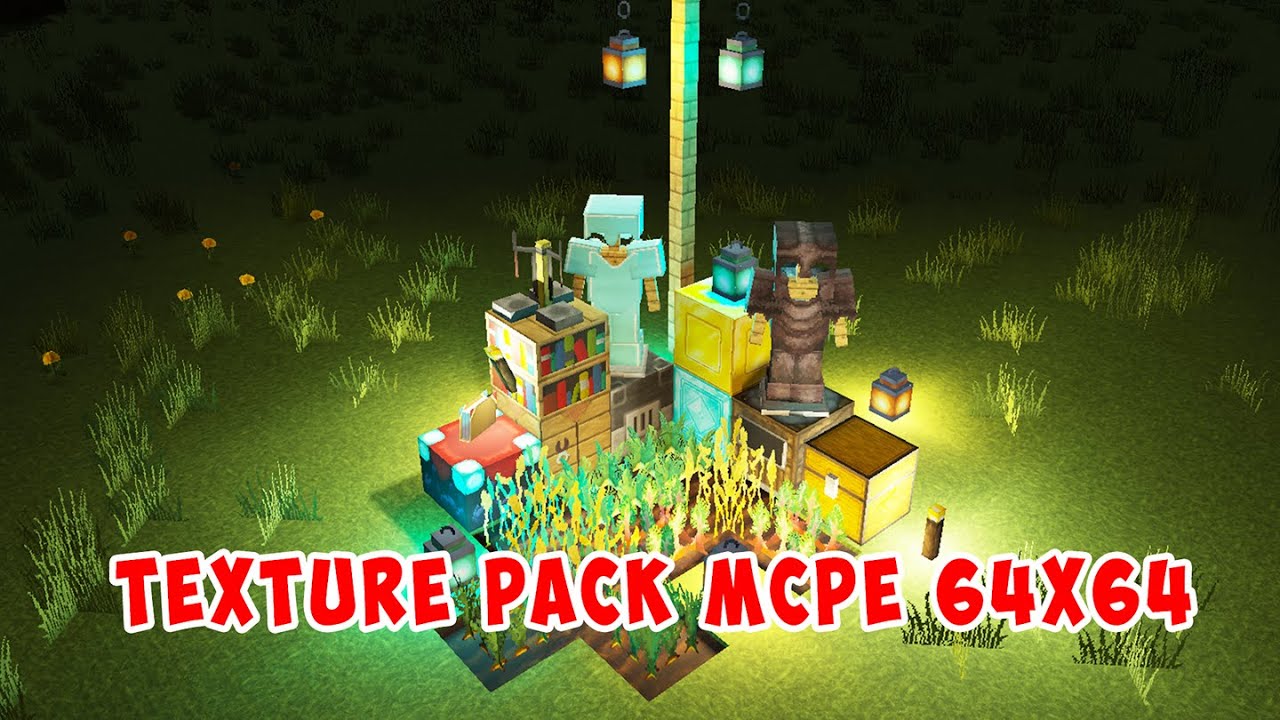 BAGI-BAGI Texture Pack 64x64 for MCPE/Minecraft Bedrock!! - YouTube