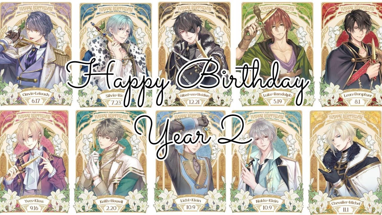 Ikemen Prince - ⭐5 Happy Birthday "Year 2" - YouTube