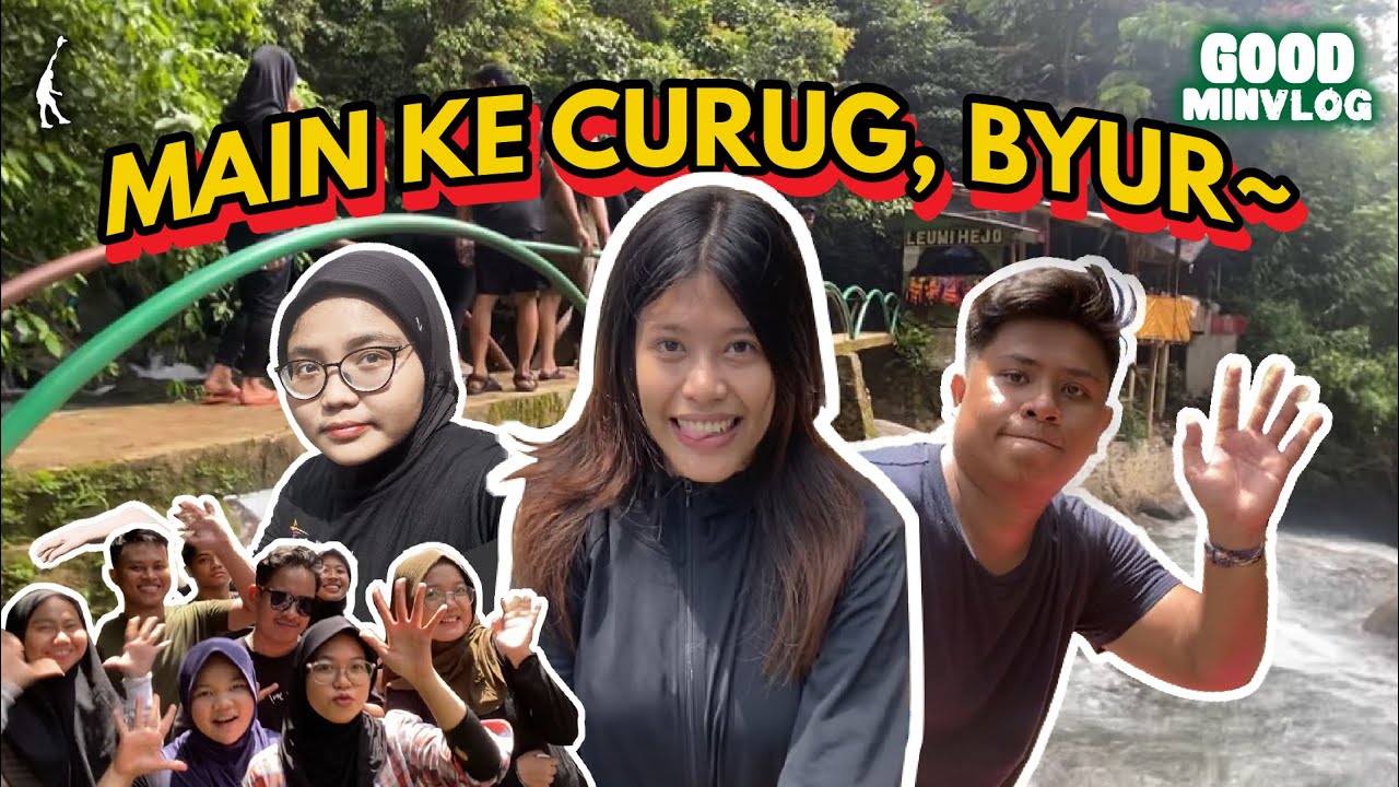 Main ke curug, byur~ | GOODMINVLOG 1 - YouTube