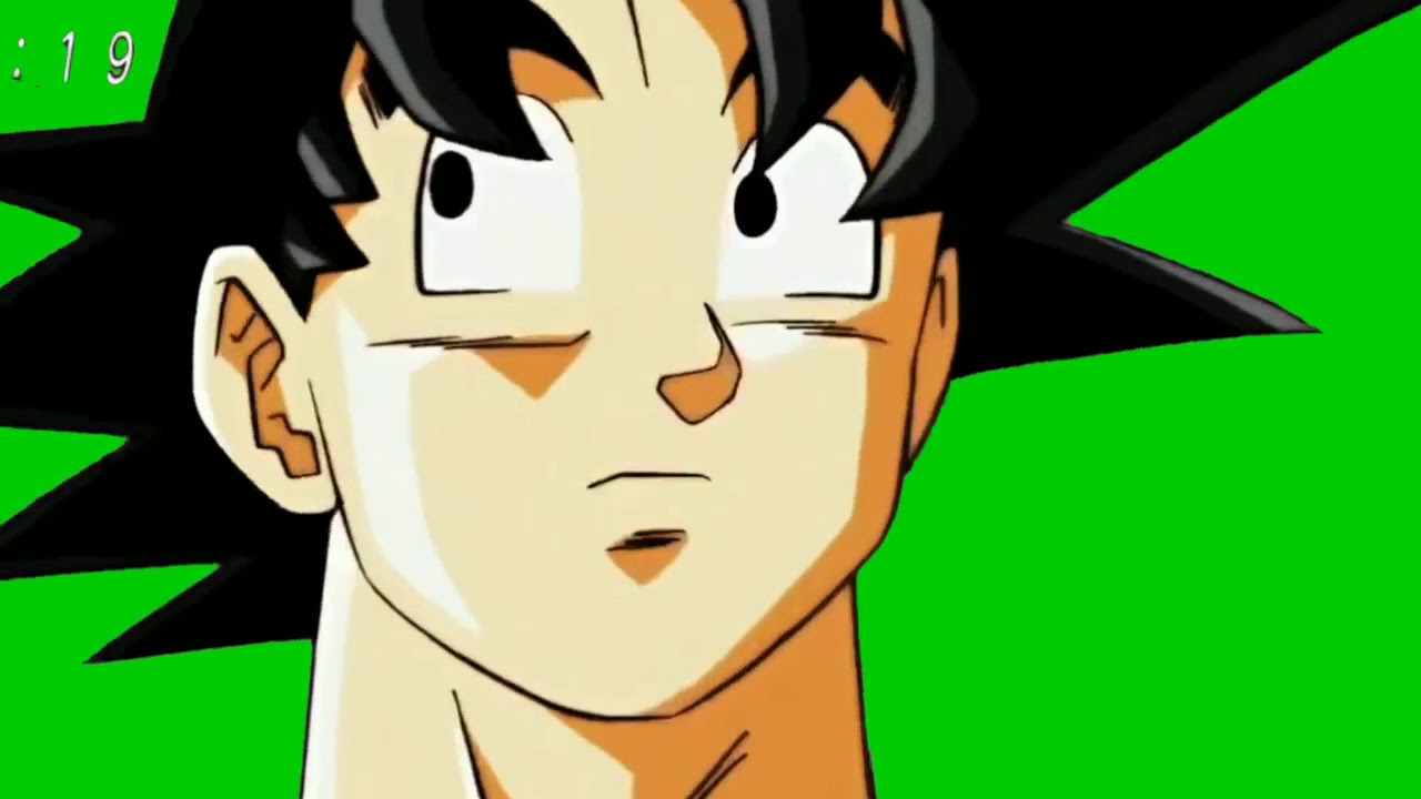 Goku Screen Green - YouTube