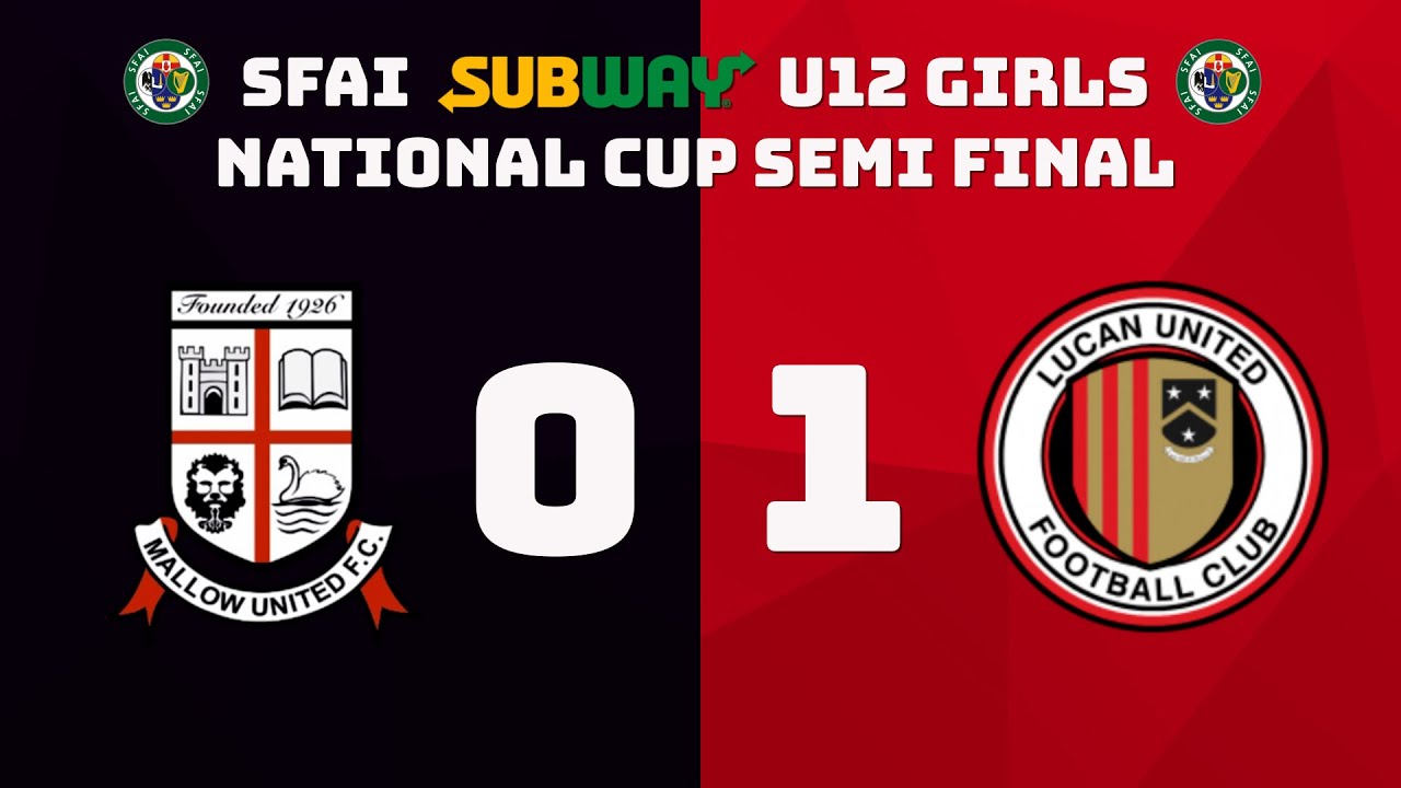 SFAI - Mallow United vs Lucan United - YouTube