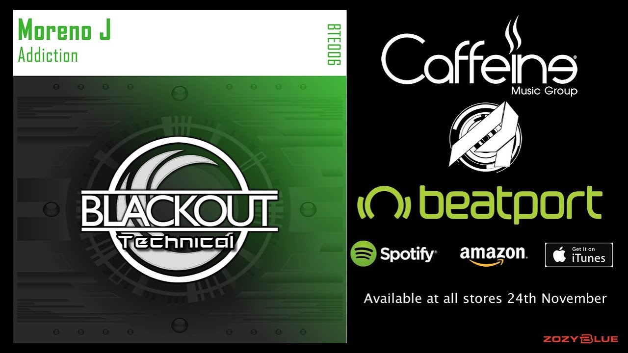 Moreno J - Addiction Original Mix Blackout Trance Promo Video - YouTube