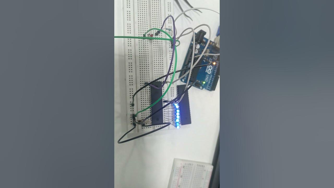 AT89S52 LED Control with Push Button | 8051 Embedded Project | @Bluetooth_eng - YouTube