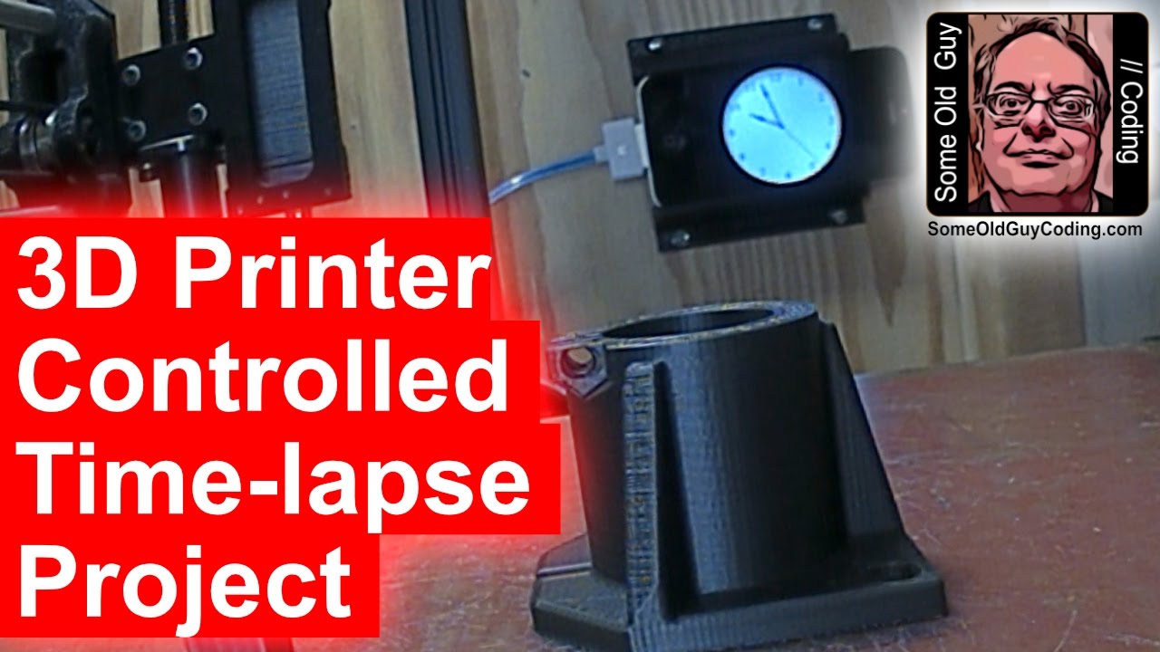 3D Printer Controlled time-lapse project - YouTube