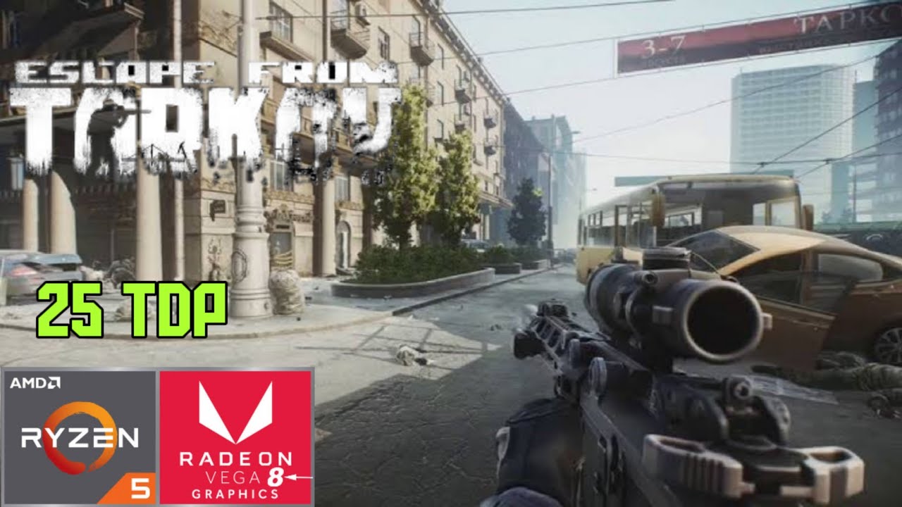 Escape from Tarkov Gameplay on Ryzen 5 2500U and Vega 8 igpu - YouTube