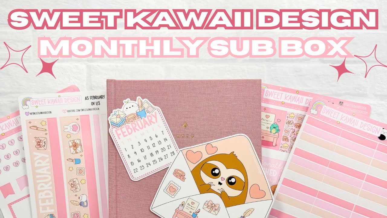 💘 February 2026 MONTHLY SUB BOX & PLAN WITH ME 💘 Hemlock & Oak ...
