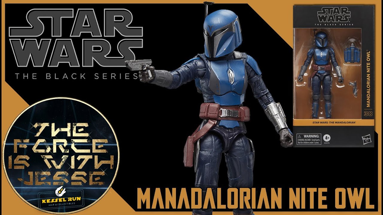 MANDALORIAN NITE OWL - STAR WARS THE BLACK SERIES - YouTube