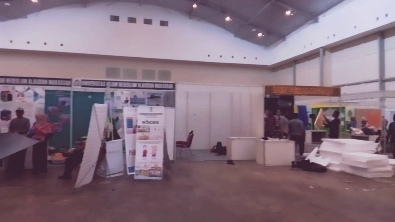 Inside ICE BSD Hall Prepare Before Day Exhibition - YouTube