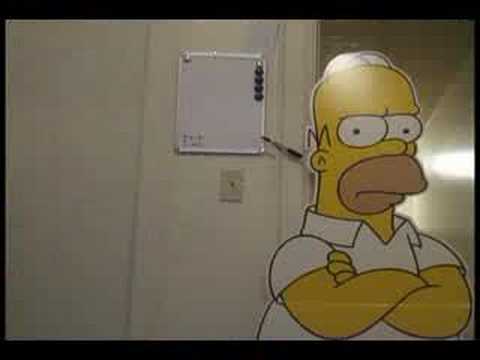 Homer Simpson Stop-Motion - YouTube