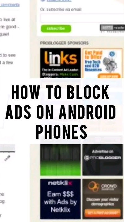 How to block all ads on Android phones - YouTube
