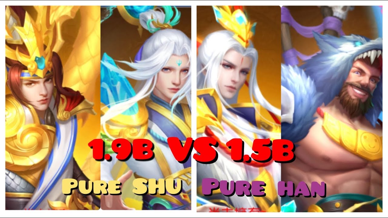 Battle Replay ~ SHU (1.9B) VS HAN (1.5B) ~ HAN is really a nightmare ...