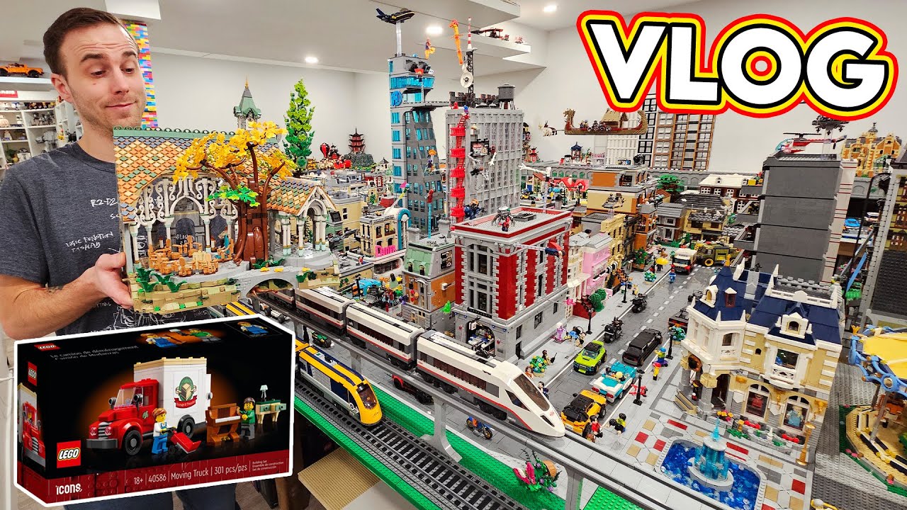 Rivendell Placement? LEGO Moving Truck Promo Shopping! Autumn Tree Part ...