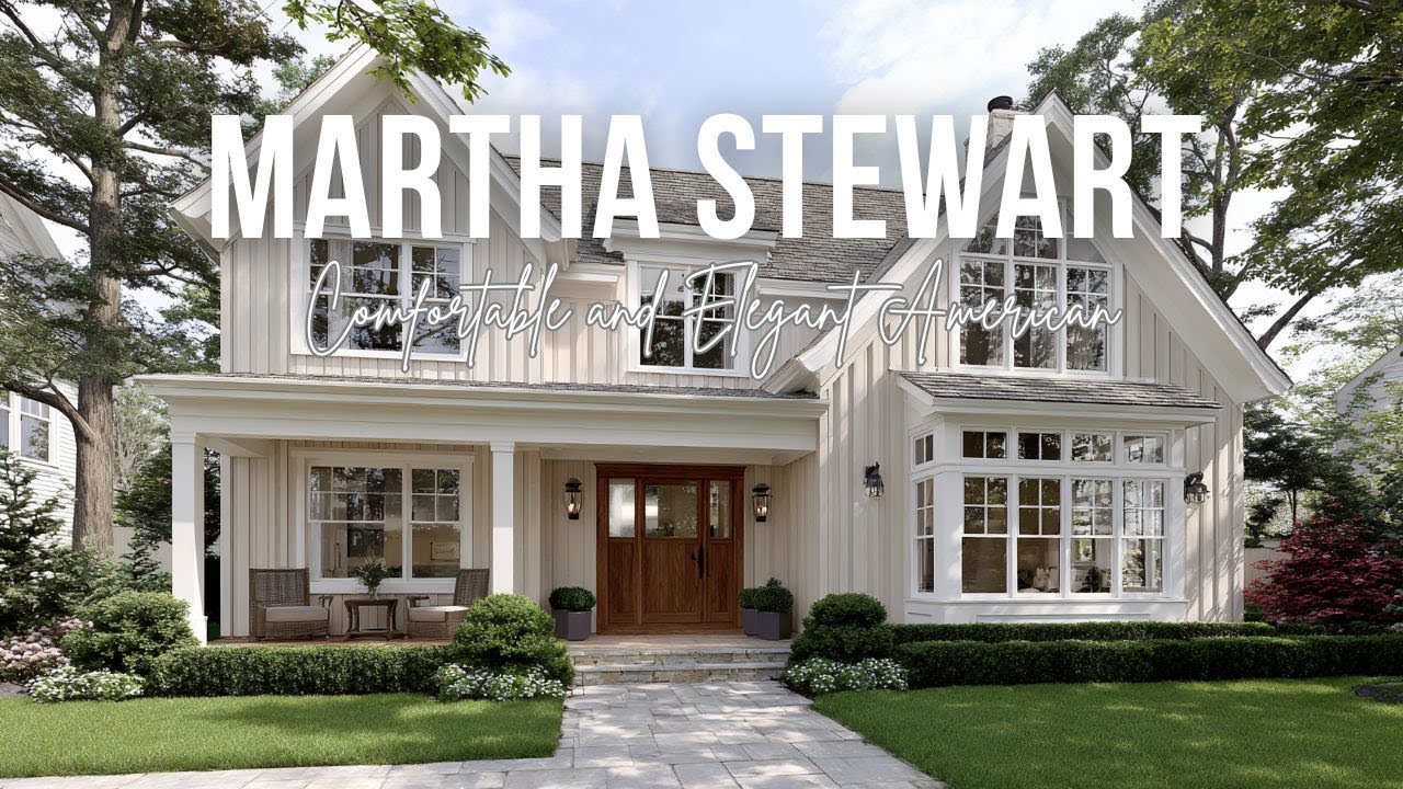 Martha Stewart Inspired Comfortable and Elegant American Home Living ...