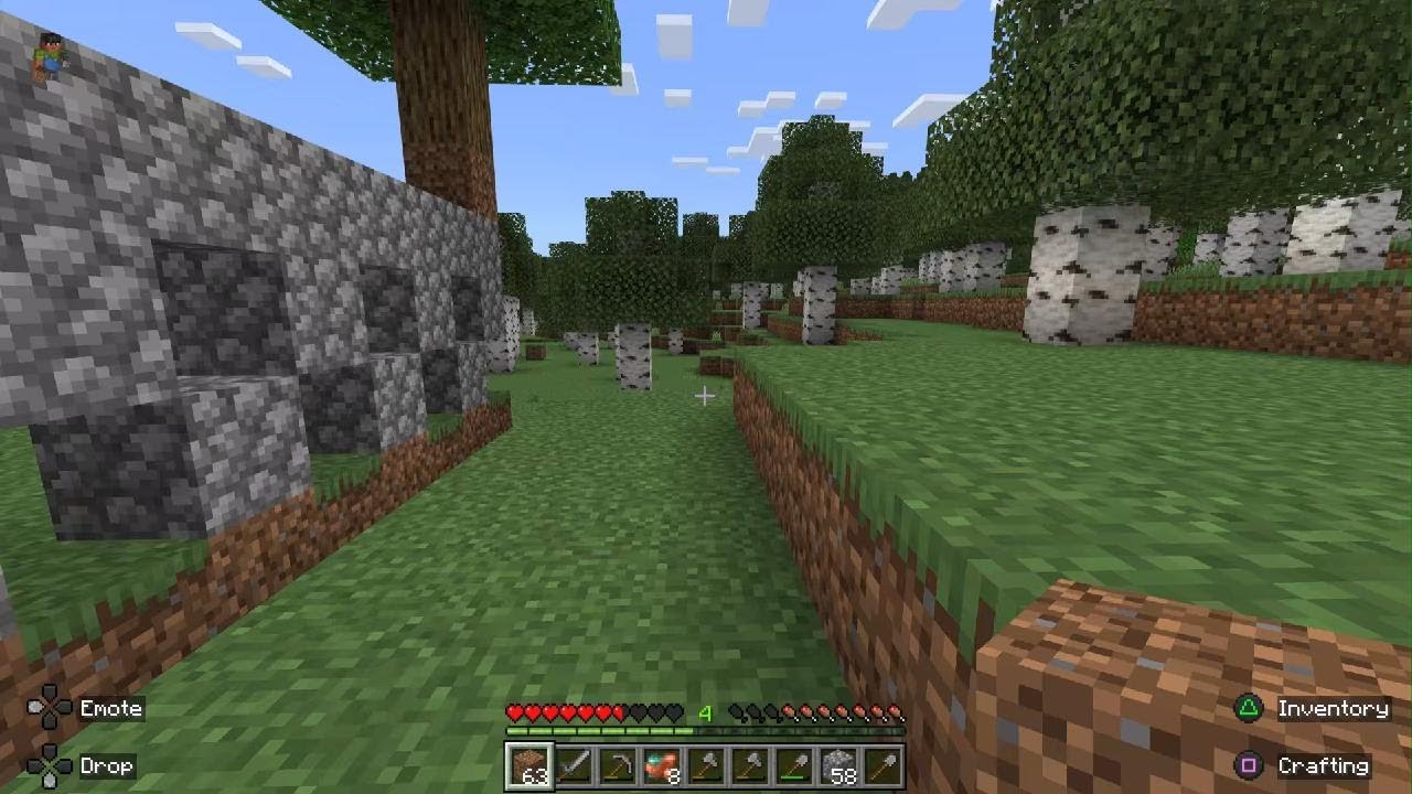 Minecraft_ tree grows thru the ceiling of room.?? - YouTube