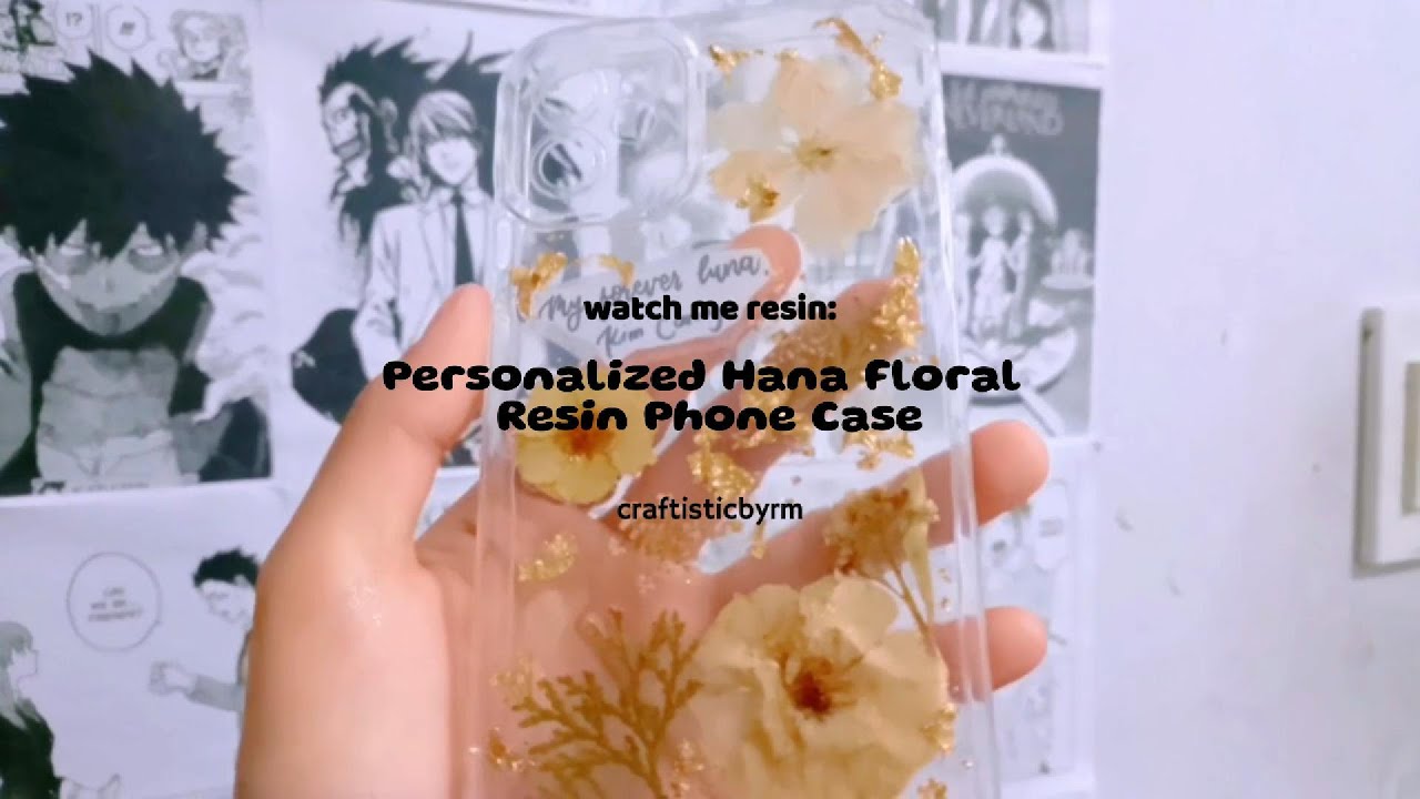 watch me resin: custom hana floral resin phone case for iphone 11 ...