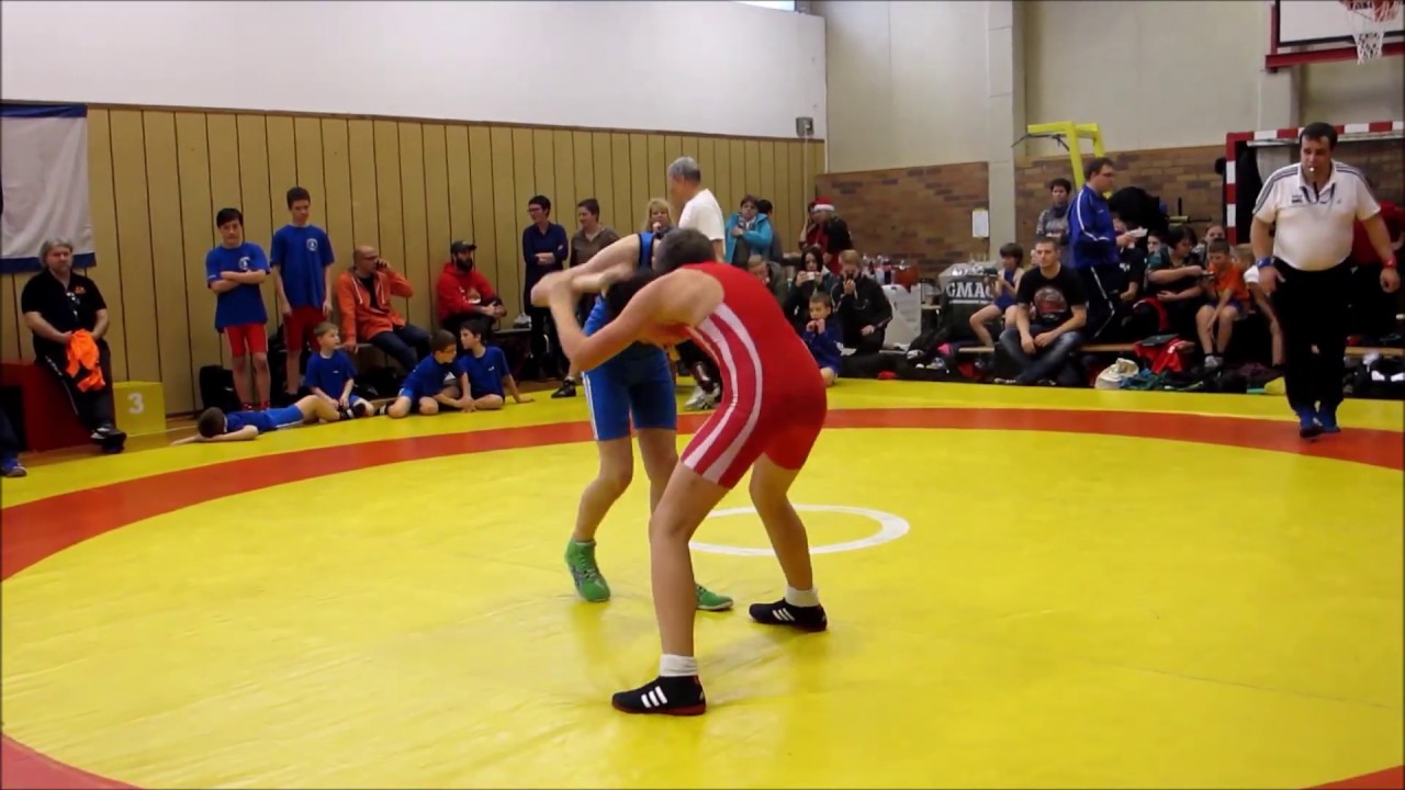 Ringen, youth wrestling Schneider - Budach - YouTube
