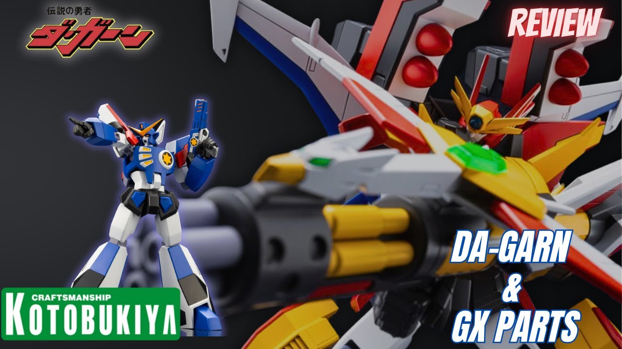 The brave Fighter of Legend Da-Garn & GX Parts from @kotobukiyatv - YouTube