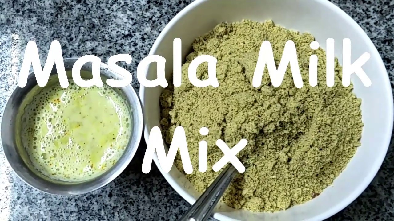 Masala Milk Mix │ Masala Milk Mix Recipe - YouTube