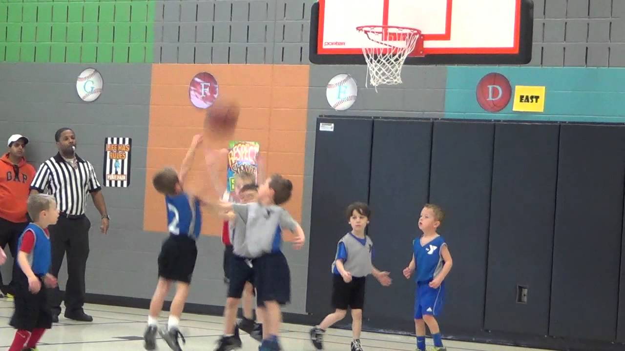 Evan Basket #2 vs Team Cowan - Hayden and Evan Rebounds - YouTube