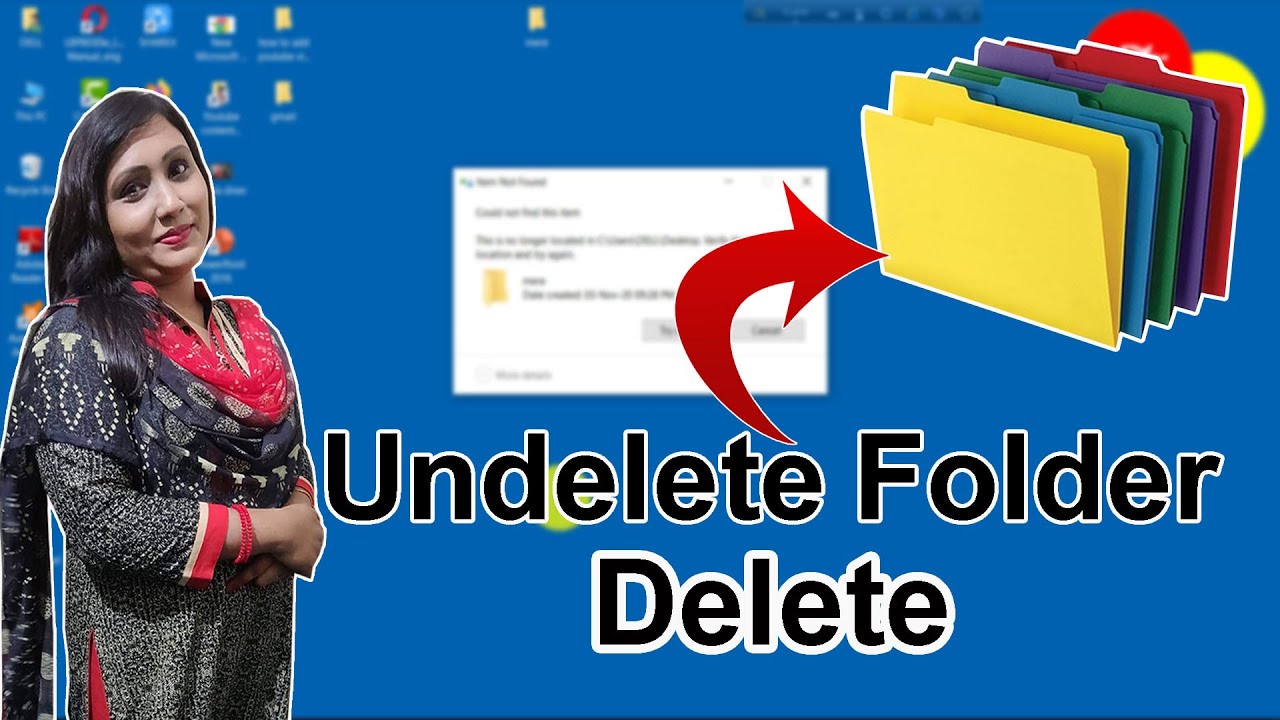 How To Delete Undelete Folder /file|||| - YouTube