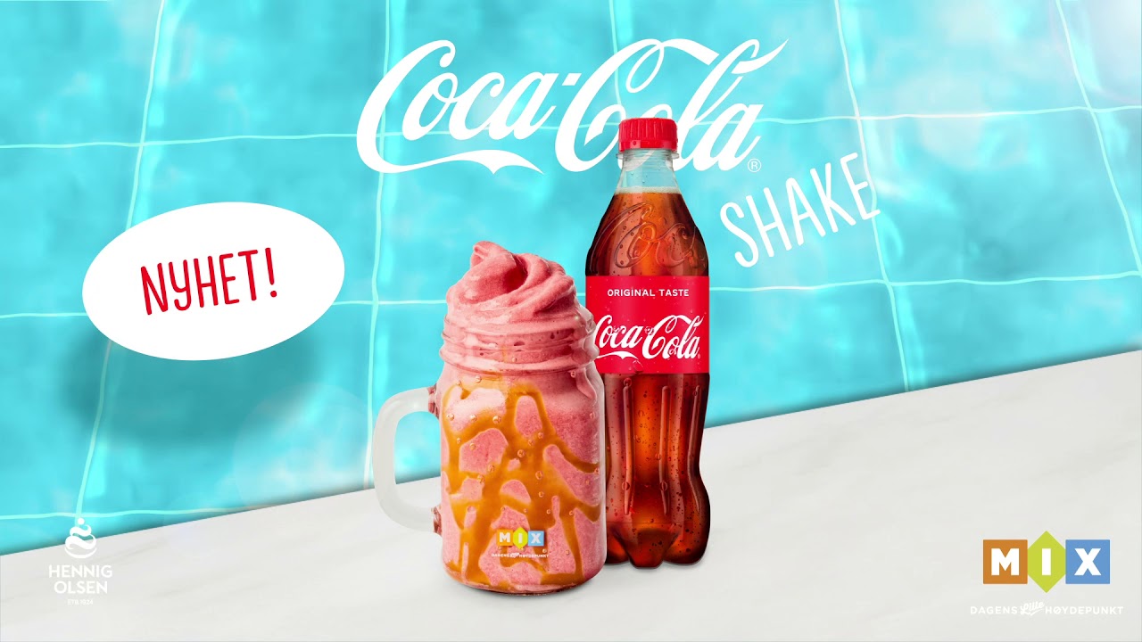 COCA-COLA SHAKE - YouTube