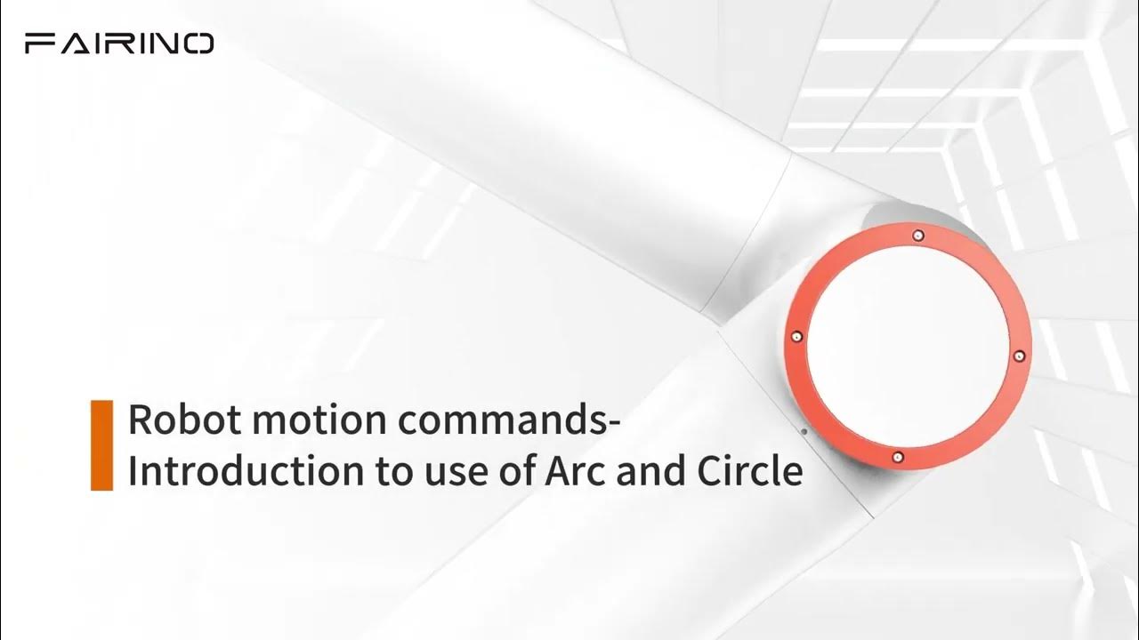Robot motion commands-Introduction to use of Arc and Circle - YouTube