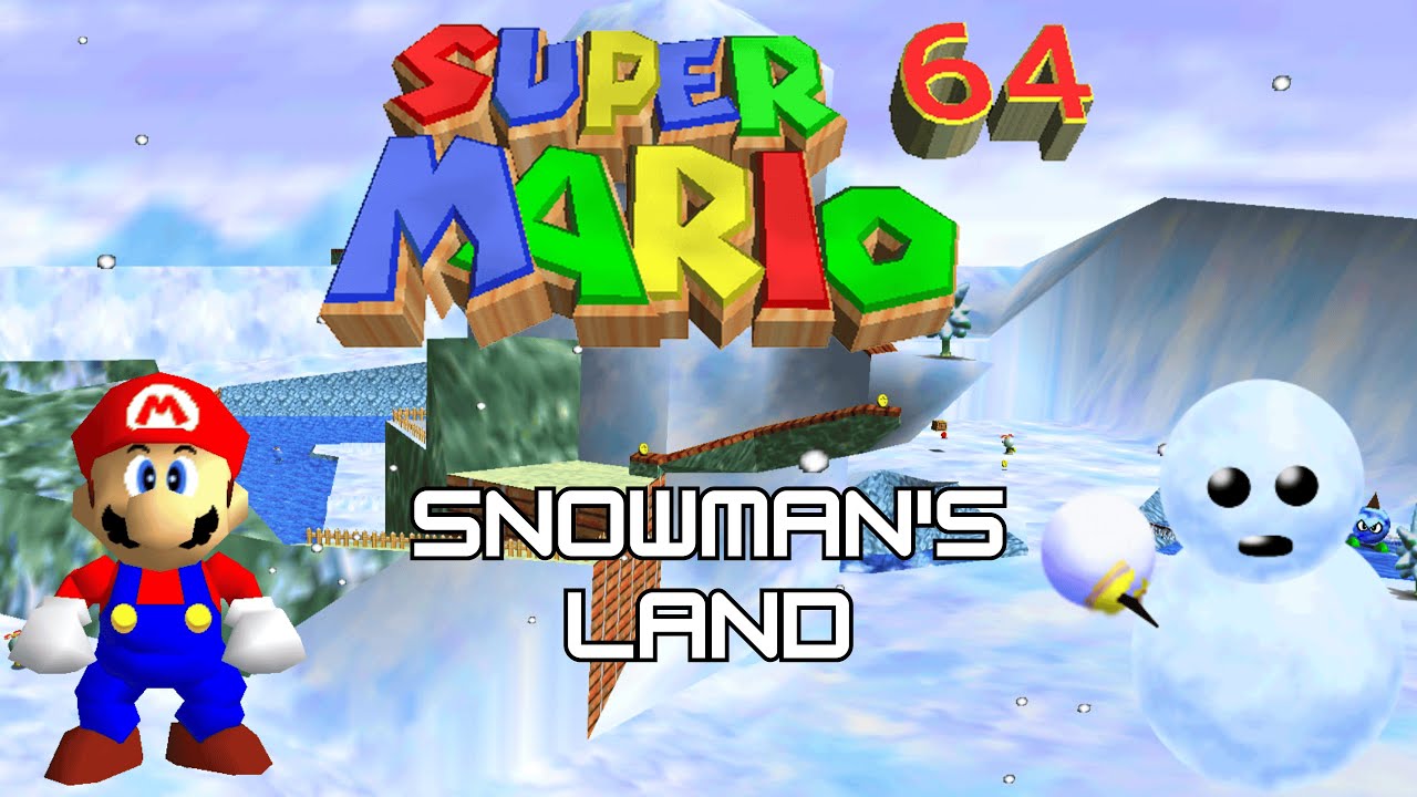 Super Mario 64 - Snowman's Land [12] - YouTube