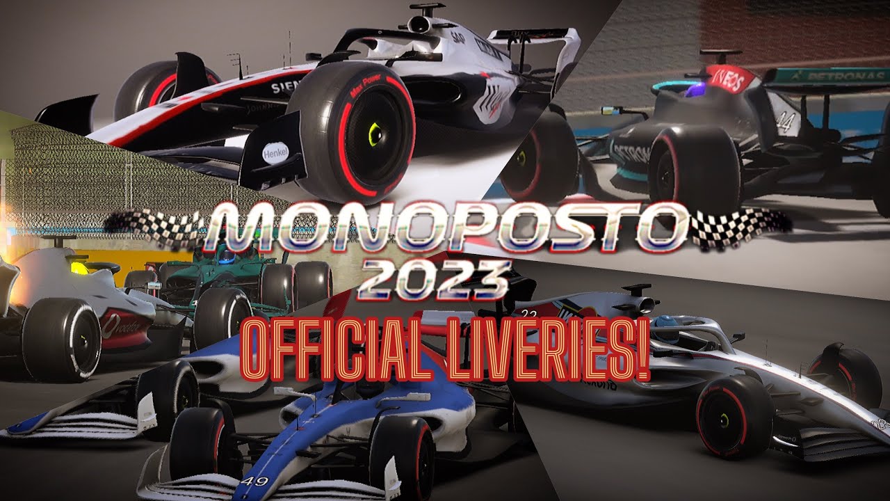OFFICIAL LIVERIES IN MONOPOSTO 2023! - YouTube