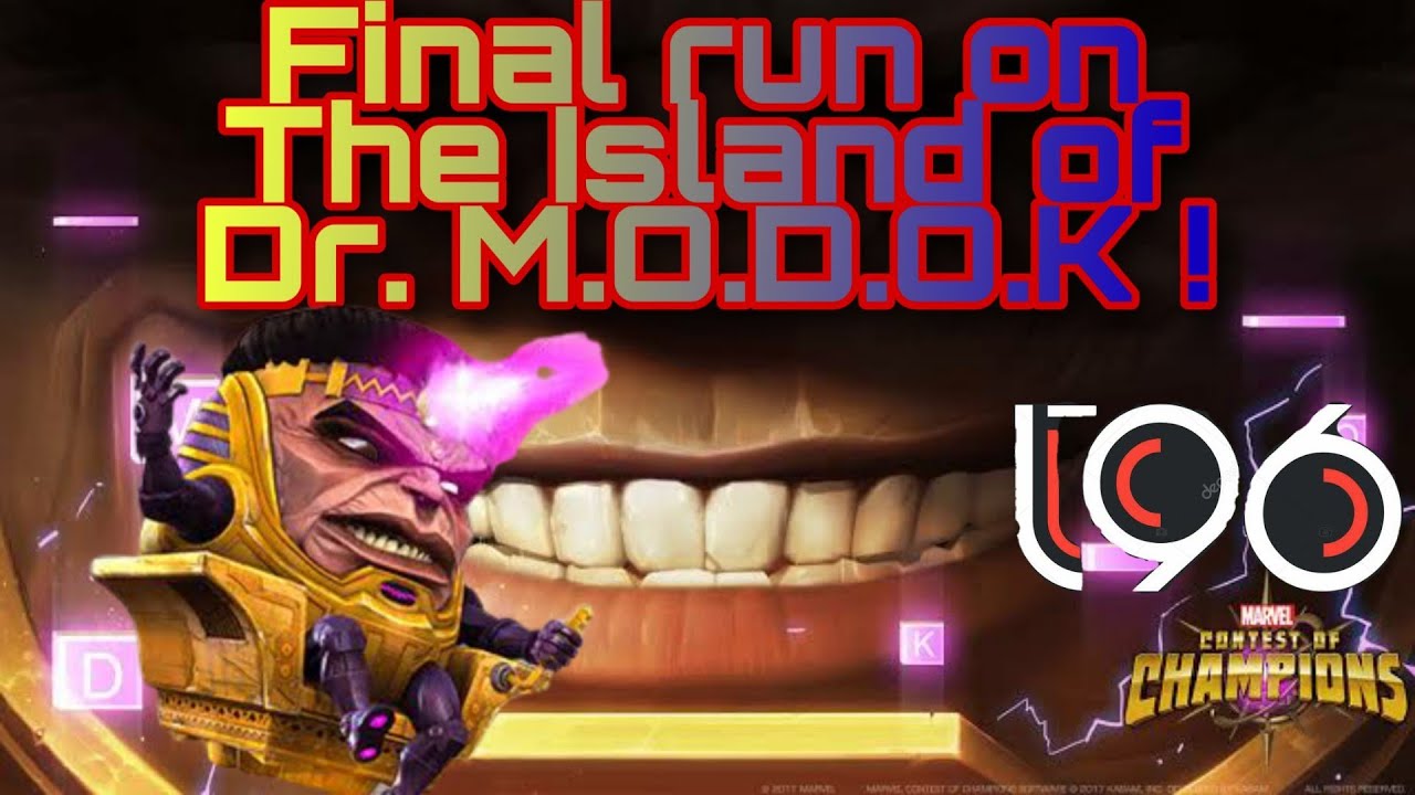 The Island of Dr. MODOK | Mutant path final run | Marvel Contest of ...