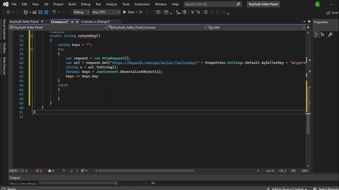 How to show generated key, using KeyAuth Seller API - YouTube