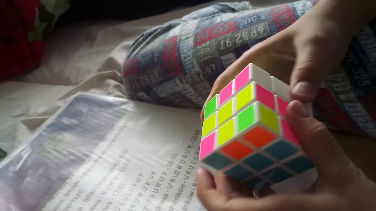 Speed cubing three cube 3x3 and one cube pyramix - YouTube