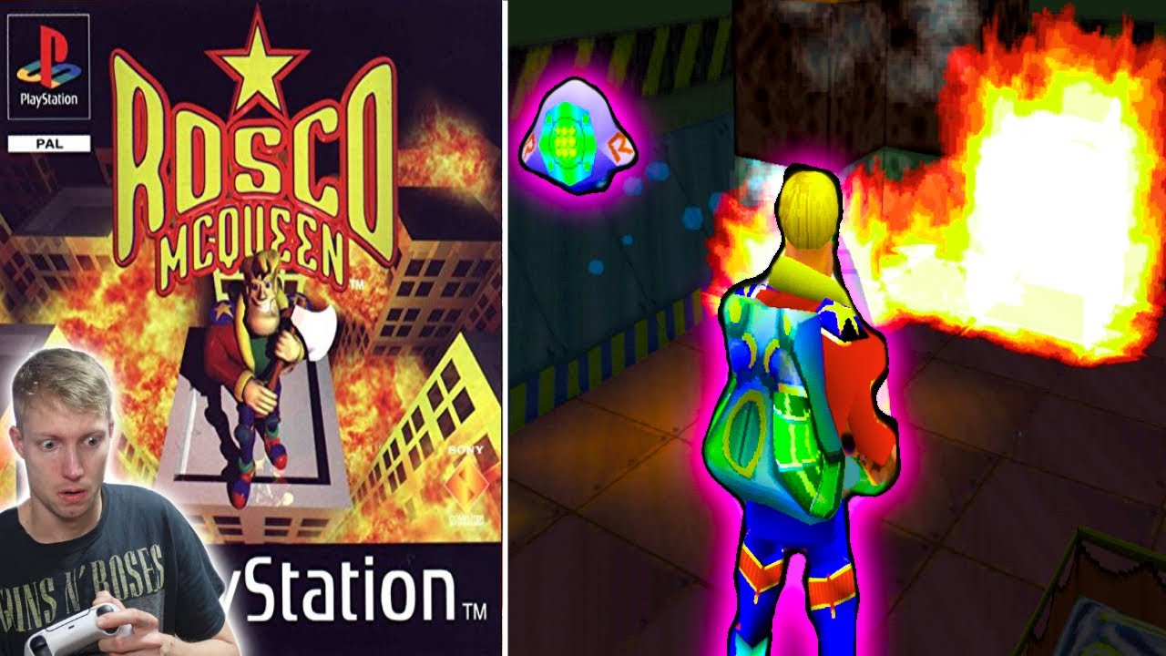 FEUERWEHRMANN! Rosco McQueen: Firefighter Extreme 👨‍🚒 (PS1) Gameplay ...