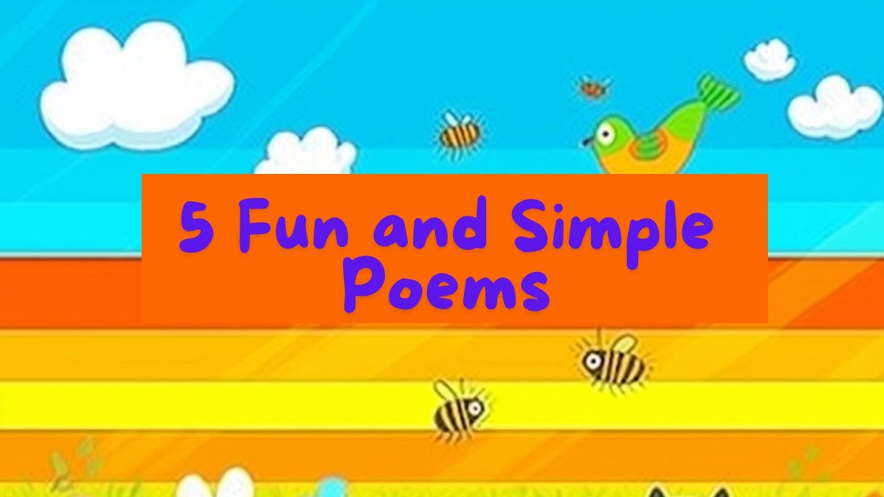 5 Fun and Simple Poems for Kids | Imaginative Rhymes to Recite - YouTube