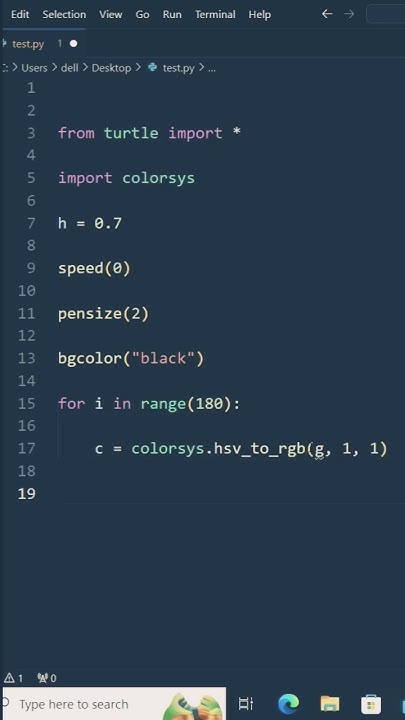 Python Turtle Design Pythonturtlegraphics Python Design Shorts Videoshorts Coding بايثون