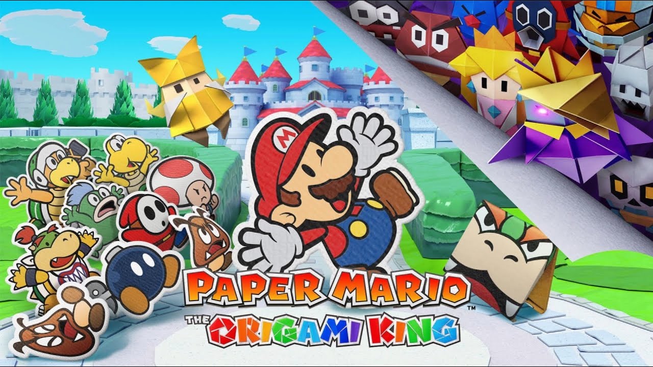 [Paper Mario The Origami King] walkthrough part 1 | King Olly - YouTube