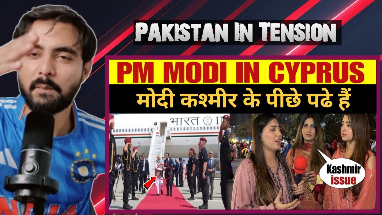Modi Historic First Visit to Cyprus | Naila Pakistani Reaction | Pak ...