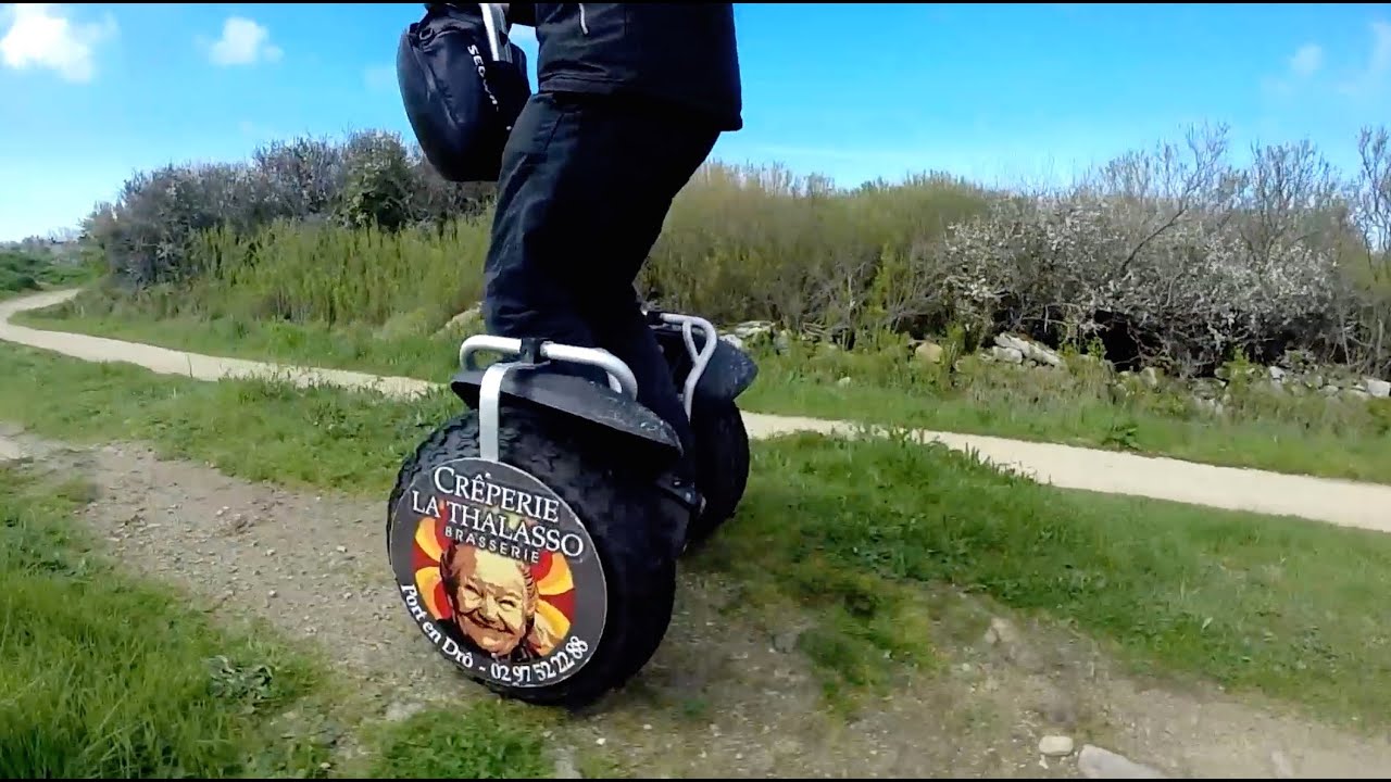 Le gyropode Segway tout-terrain à Carnac - YouTube