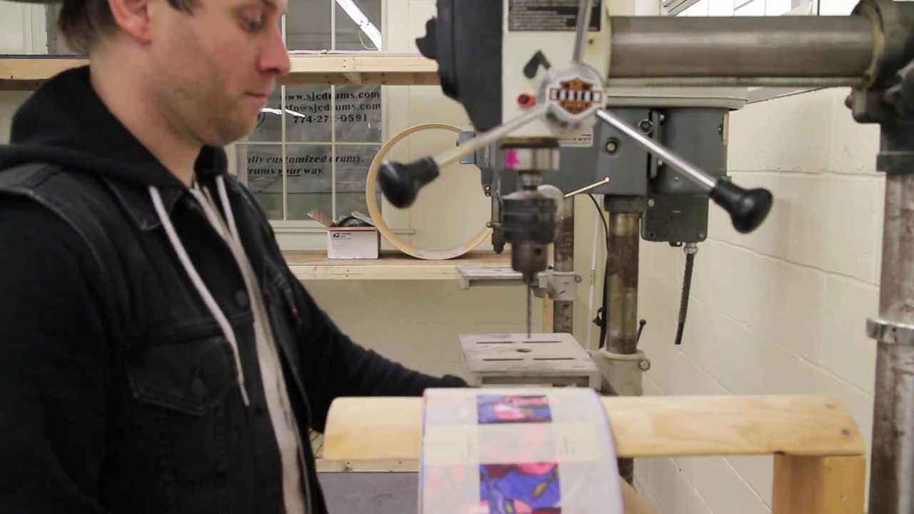 SJC Drums x Pabst Blue Ribbon Snare Drum - YouTube