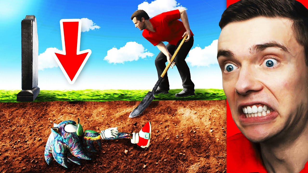 Digging ZOMBIE SONIC GRAVE In GTA 5 (Scary) - YouTube