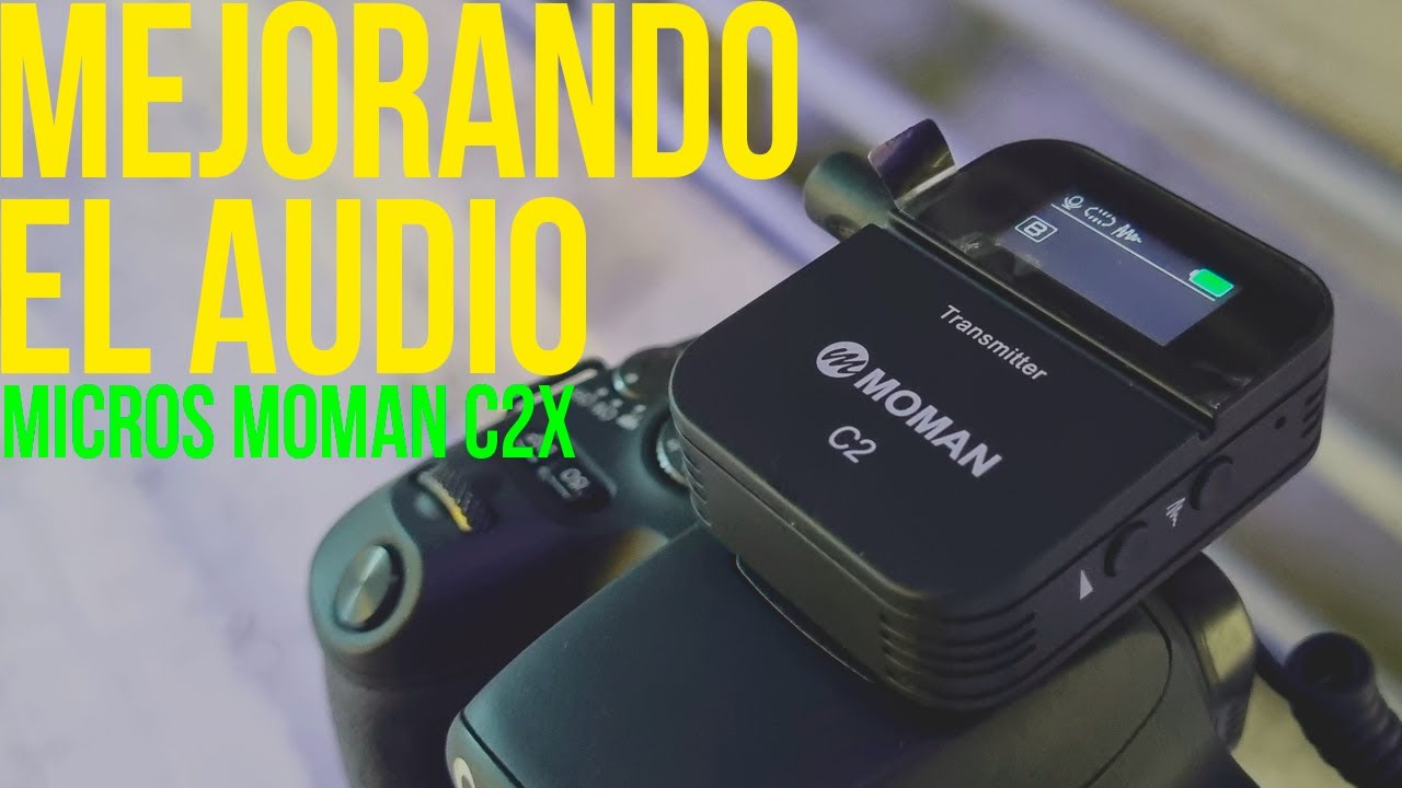 Calidad de audio a nuevas alturas. Micros Inalámbricos MOMAN C2X 🏍 ...